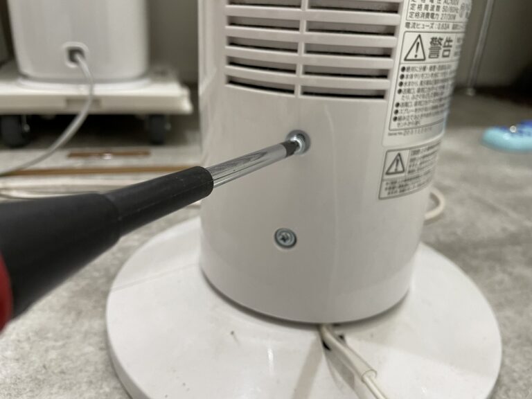 アイリスオーヤマ タワーファン TWF-M73 分解掃除 | oreno-life.com